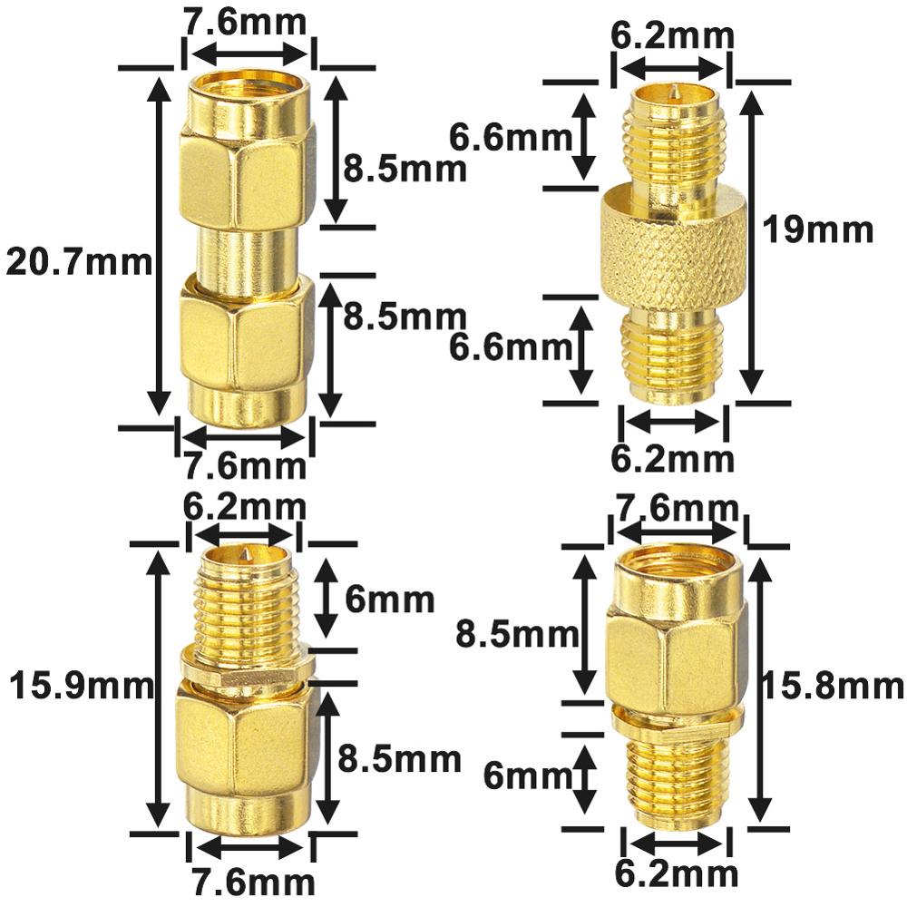 4 Type Sma Kits Connector Sma Male Female Naar Rp ... – Grandado