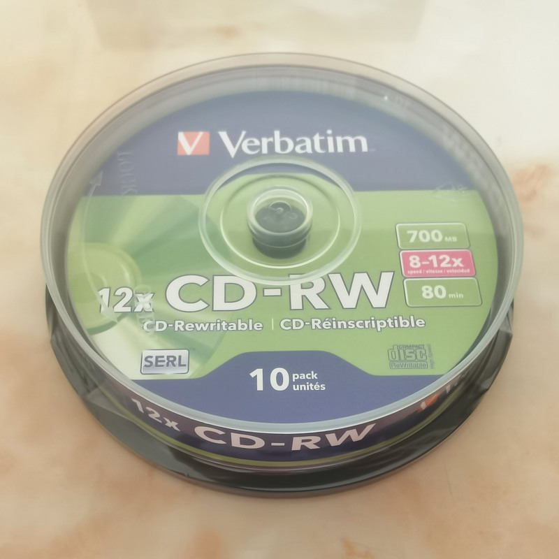 CD-RW Disc CD Rewritable 12X 700MB 80Min 10pcs/pac... – Vicedeal