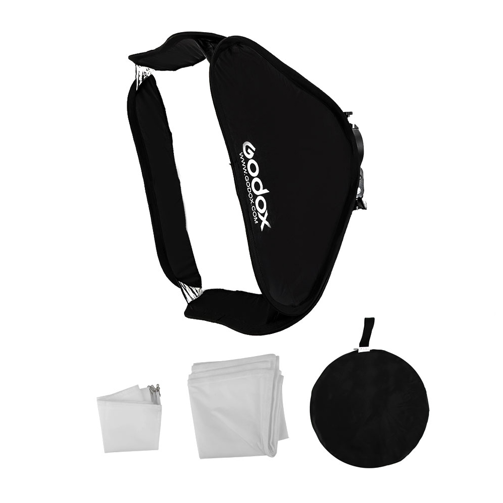Godox softbox 50 x 50cm 20 " * 20 " fla... – Vicedeal