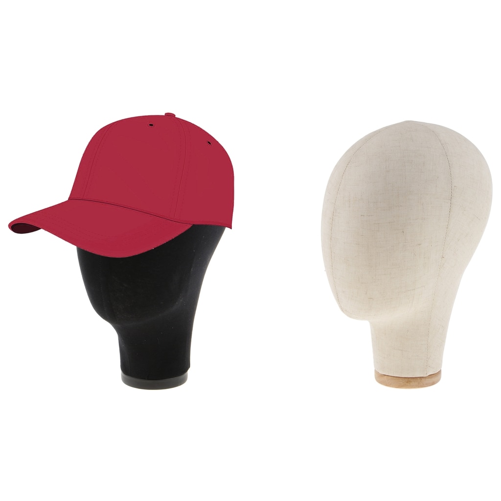 Canvas Hoofd Mannequin Hoofd Pruik Maken Hoed Disp... – Grandado