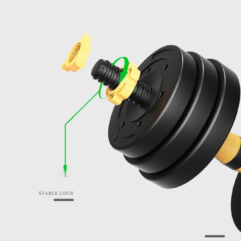1 Pair of Dumbbell Bars Threaded Dumbbell Handle S... – Vicedeal