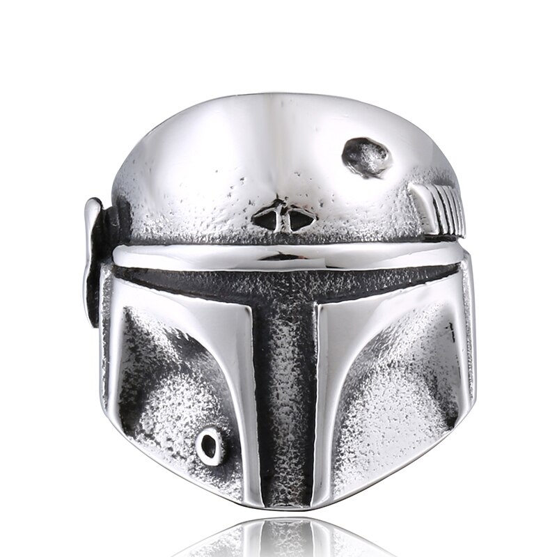 Steel soldier man stainless steel ring trendy bike... – Vicedeal