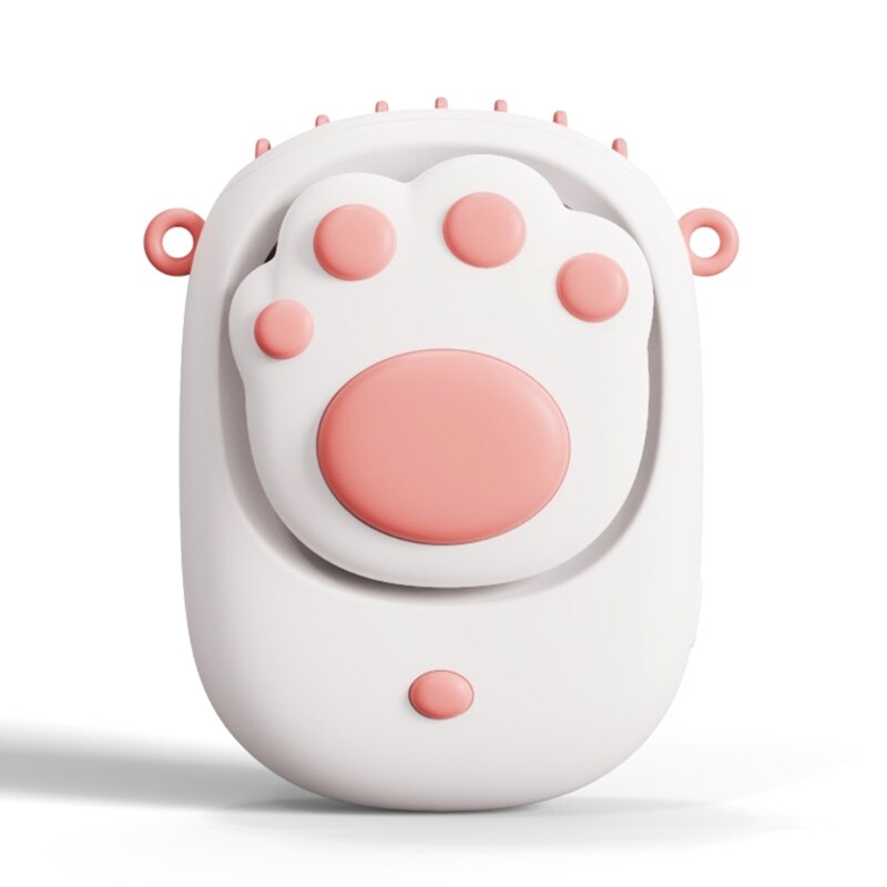 Leuke Kat Poot Vorm Opknoping Hals Fan Draagbare H... – Grandado