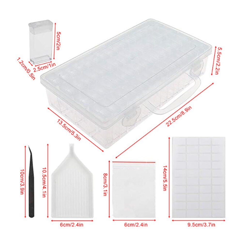 64 lattice Diamond classification box Painting Sto... – Grandado