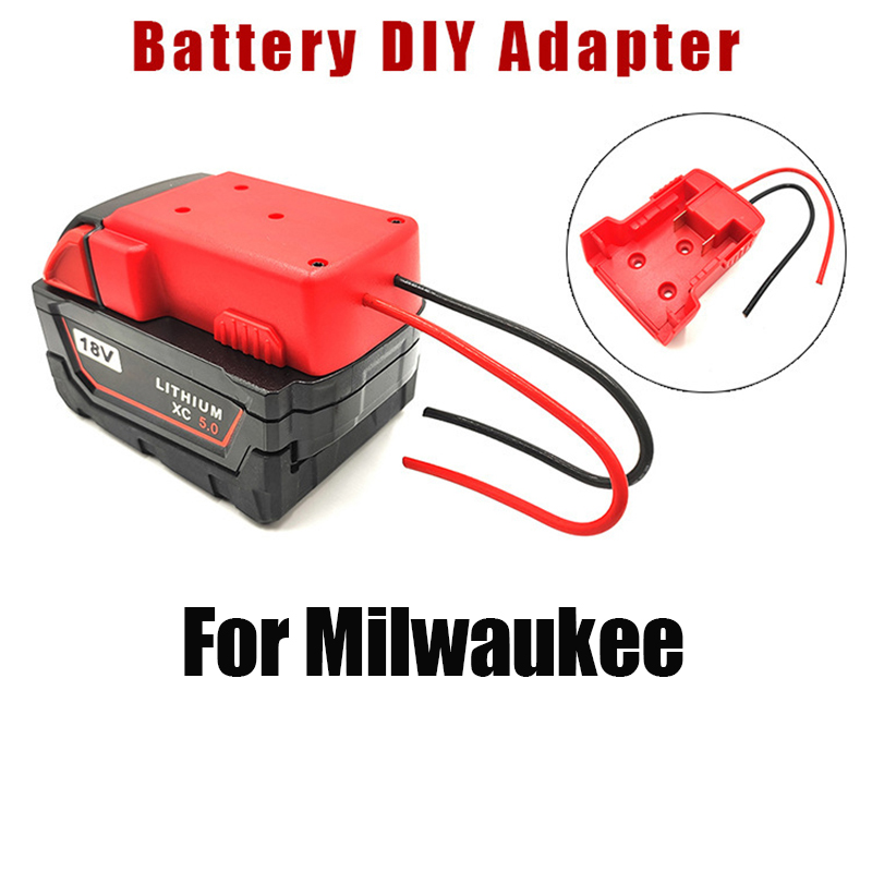 Battery Adapter For Milwaukee M18 Li-Ion Battery D... – Grandado
