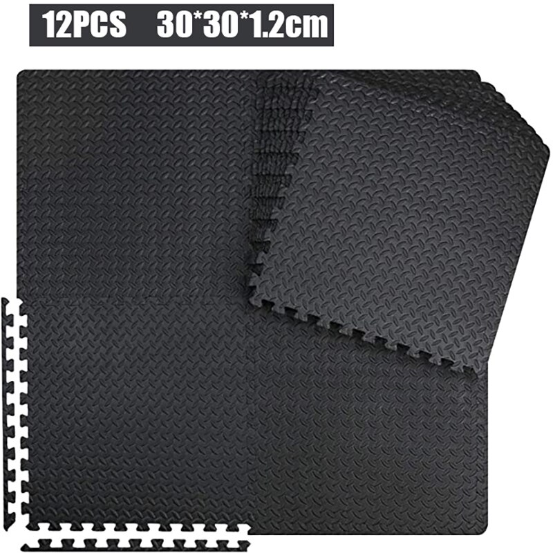 Sport Yoga Mat with EVA Foam Interlocking Tiles fo... – Grandado