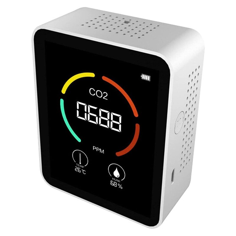 Fashionhome Air Monitor- CO2 & Temp. Humidity ... – Grandado