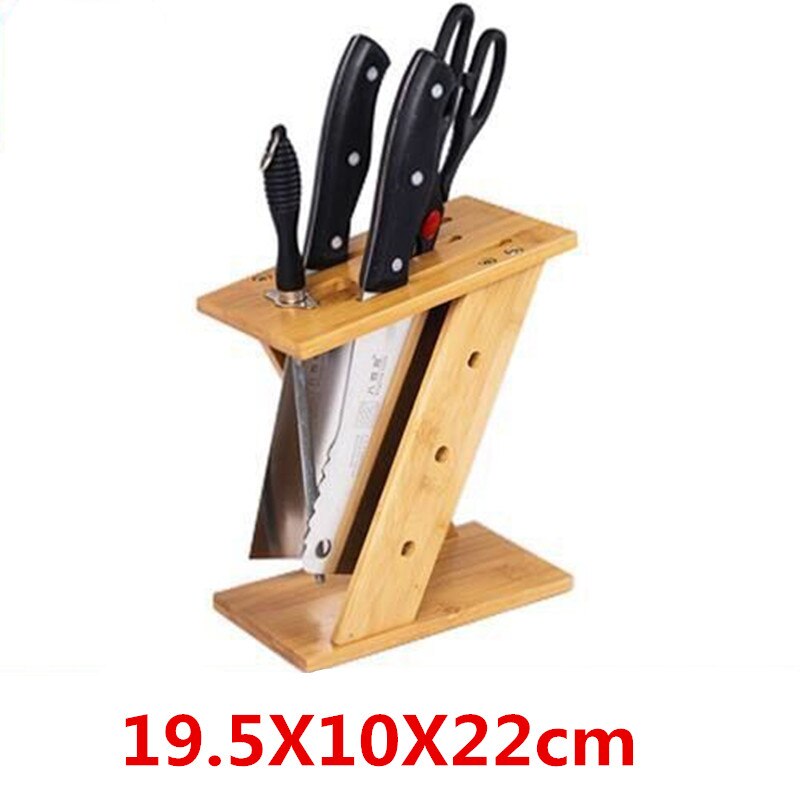 Wood Kitchen Knife Holder Multifunctional Storage ... – Grandado