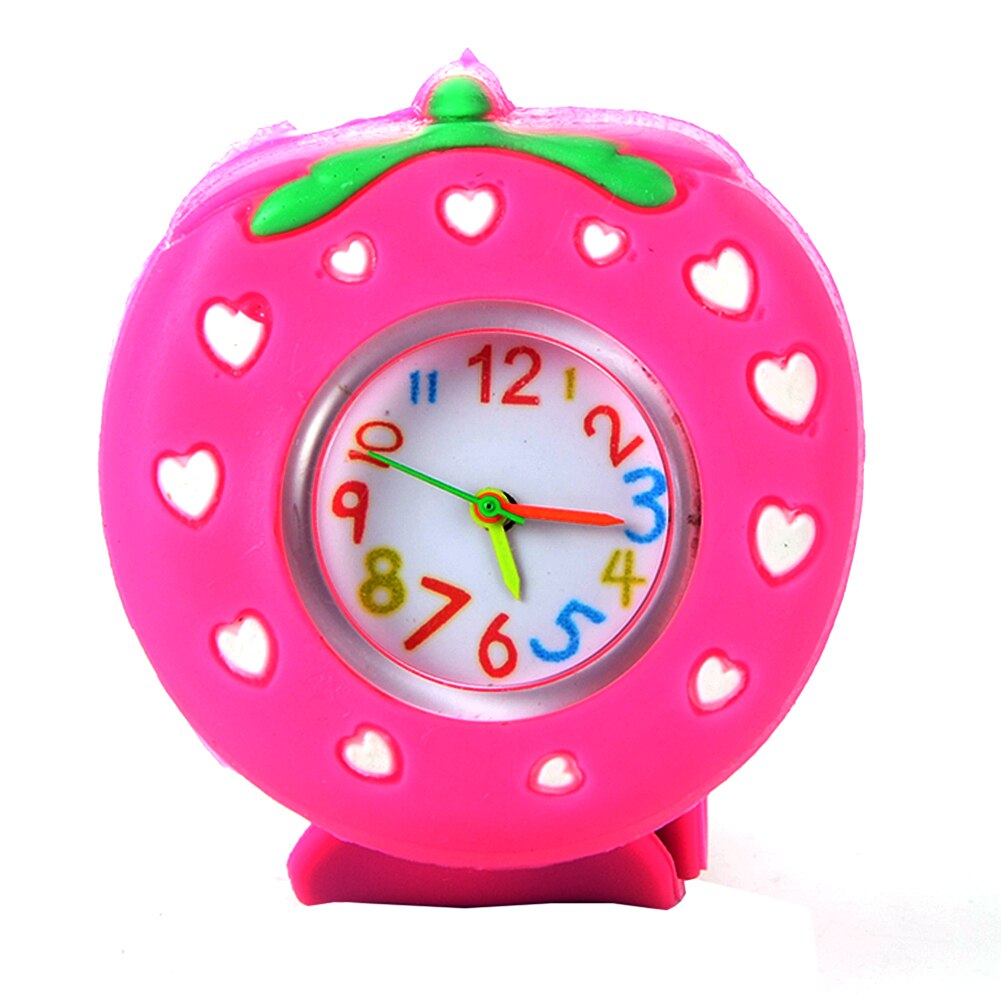 Children's Slap Watch 3D Cartoon Strawberry Quartz... – Grandado