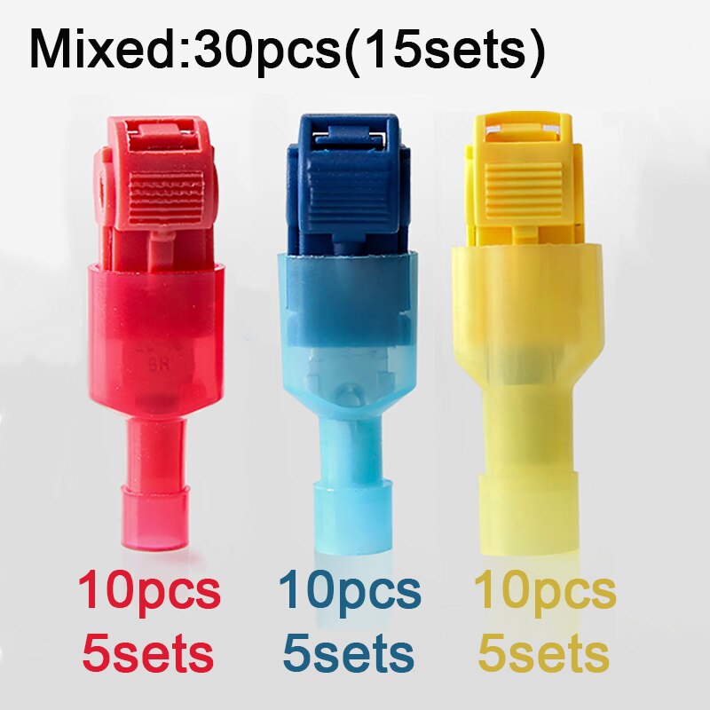 Wire Connector 30pcs T-Tap Self-Stripping Quick Sp... – Vicedeal
