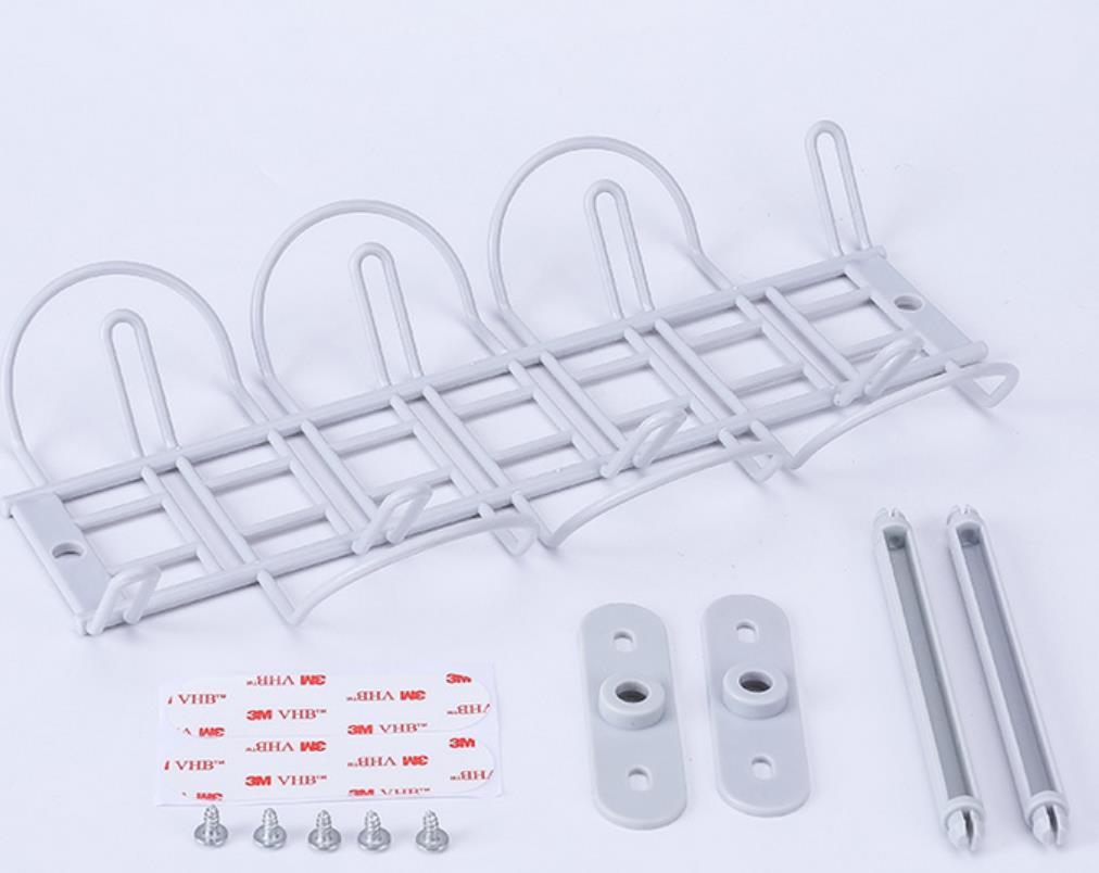 Home Living Room Storage Rack Under Desk Cable Man... – Grandado