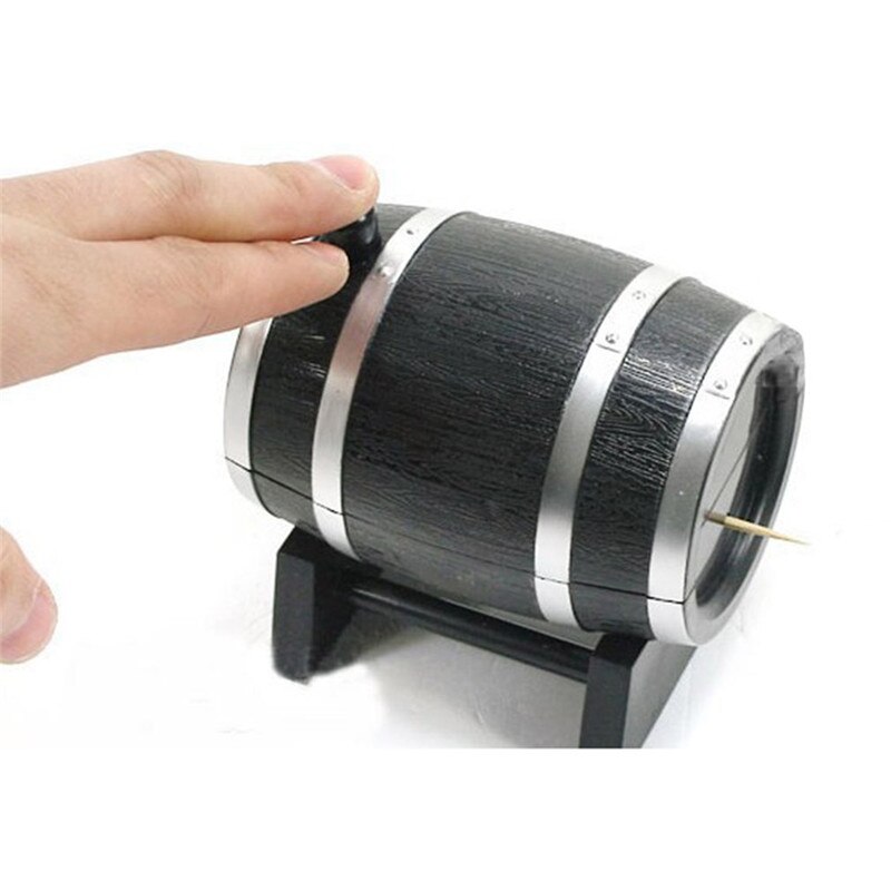 Automatic Wine Barrel Toothpick Holder Hand Pressi... – Vicedeal