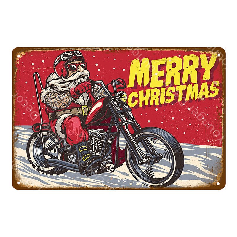 American Motorcycle Tin Signs Retro Metal Plaque V... – Grandado