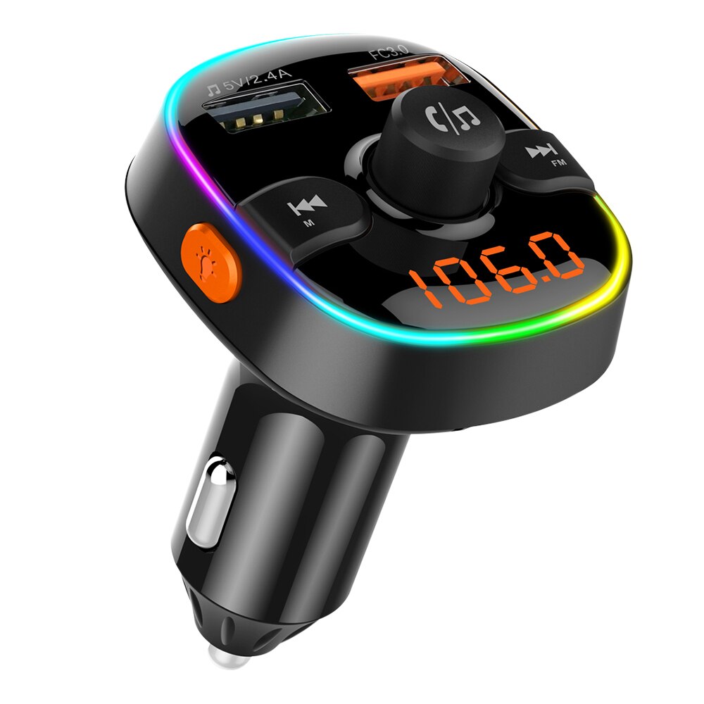 Onever FM Transmitter Wireless Bluetooth 5.0 Hands... – Grandado