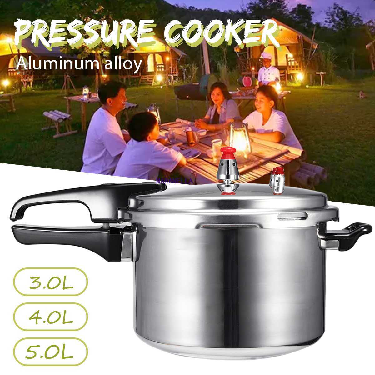 3/4/5L Aluminium Alloy Kitchen Pressure Cooker Gas... – Grandado