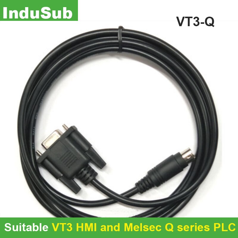 Compatibel VT3-Q Communicatie Kabel Om VT3 Hmi En ... – Vicedeal