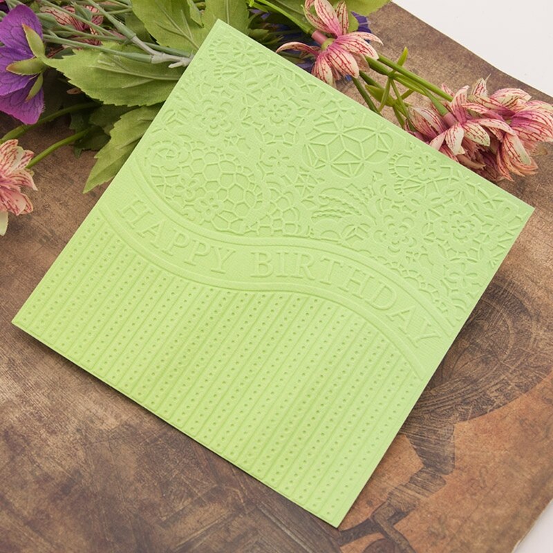 Plastic Embossing Folder Template DIY Scrapbook Ph... – Grandado