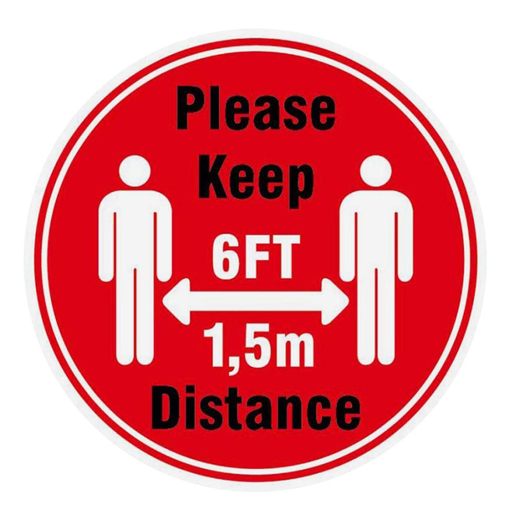 In-stock Keep Distance Stickers Floor Social Dista... – Grandado