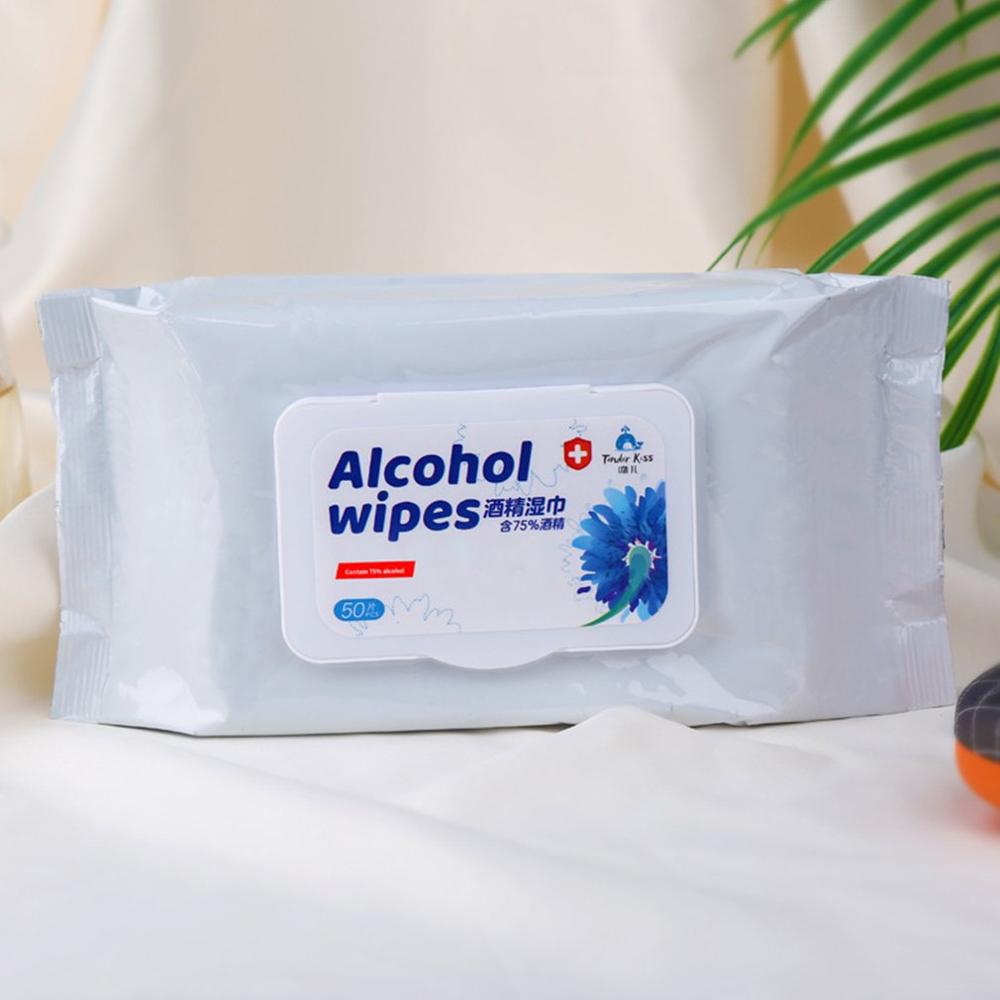 50Pcs Alcohol Prep Pads Disposable Alcohol Wipes 7... – Vicedeal