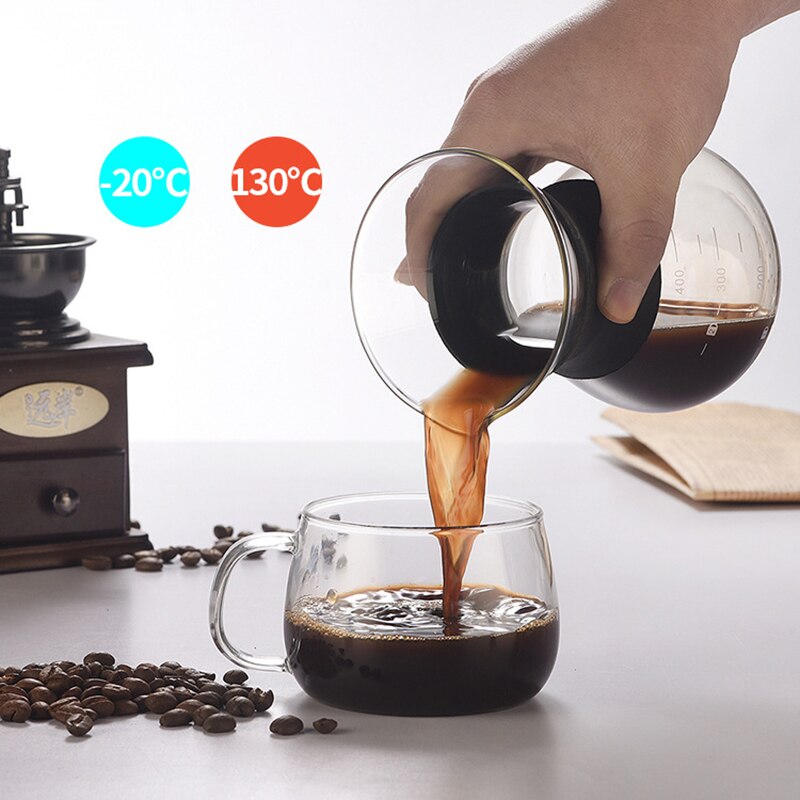 Glass Coffee Sharing Pot with Filter Hand Brewing ... – Vicedeal