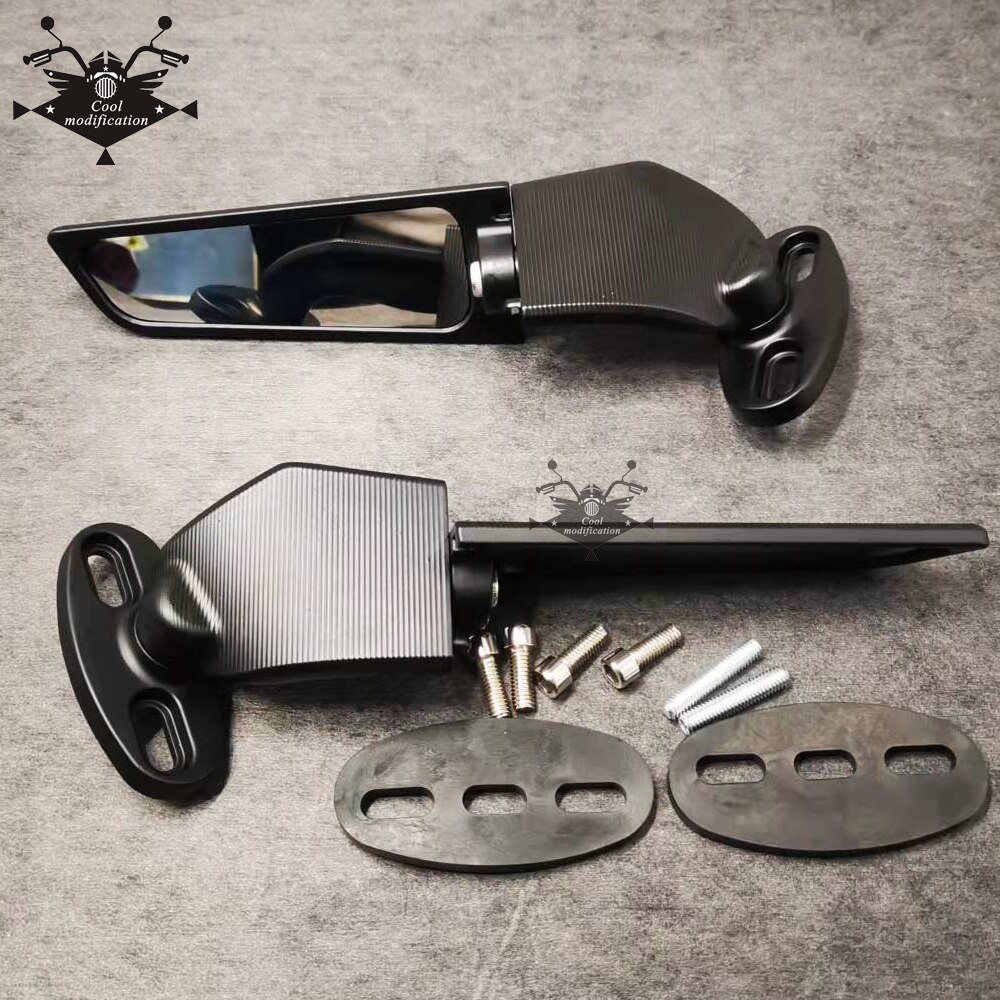 Motorcycle Mirrors Modified Wind Wing Adjustable R... – Grandado