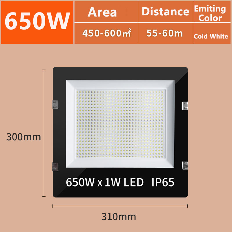 Led Flood Light 220V Powerful Outdoor Spotlights L... – Grandado