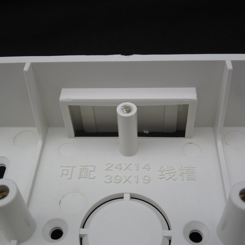 2pcs 3-Gang 86 Type Wall Mounted Switch Box Univer... – Grandado