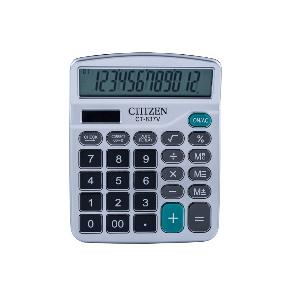 12 Digit Bureau Rekenmachine Grote Knoppen Financi... – Vicedeal