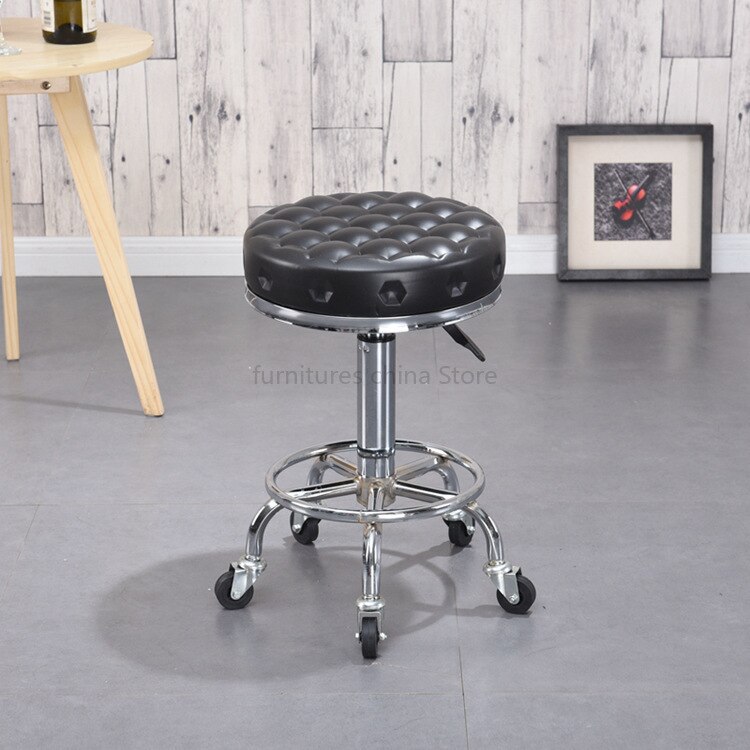 Simple and Comfortable Bar Stool Lifting Rotary Ba... – Grandado