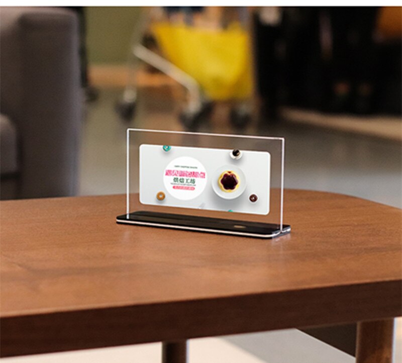 A5 Price Tag Label Stand Shop Counter Top Stand Cl... – Vicedeal