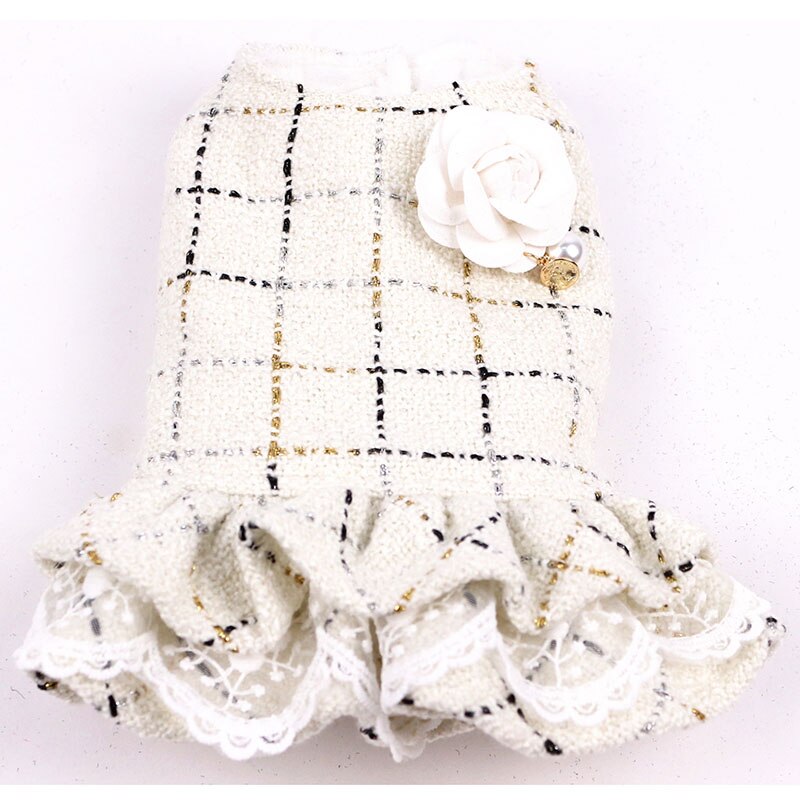 Robe pour chien épais 100% coton et en velours | V... – Grandado