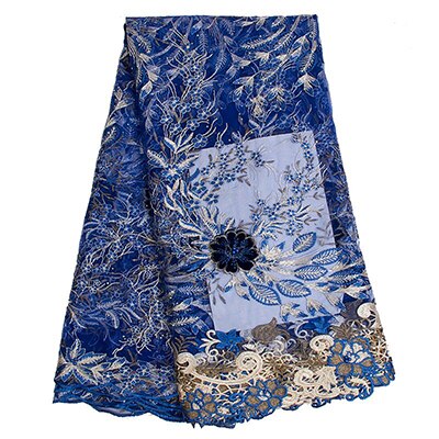 Lace Material African Material Beaded Lace Fabric ... – Grandado