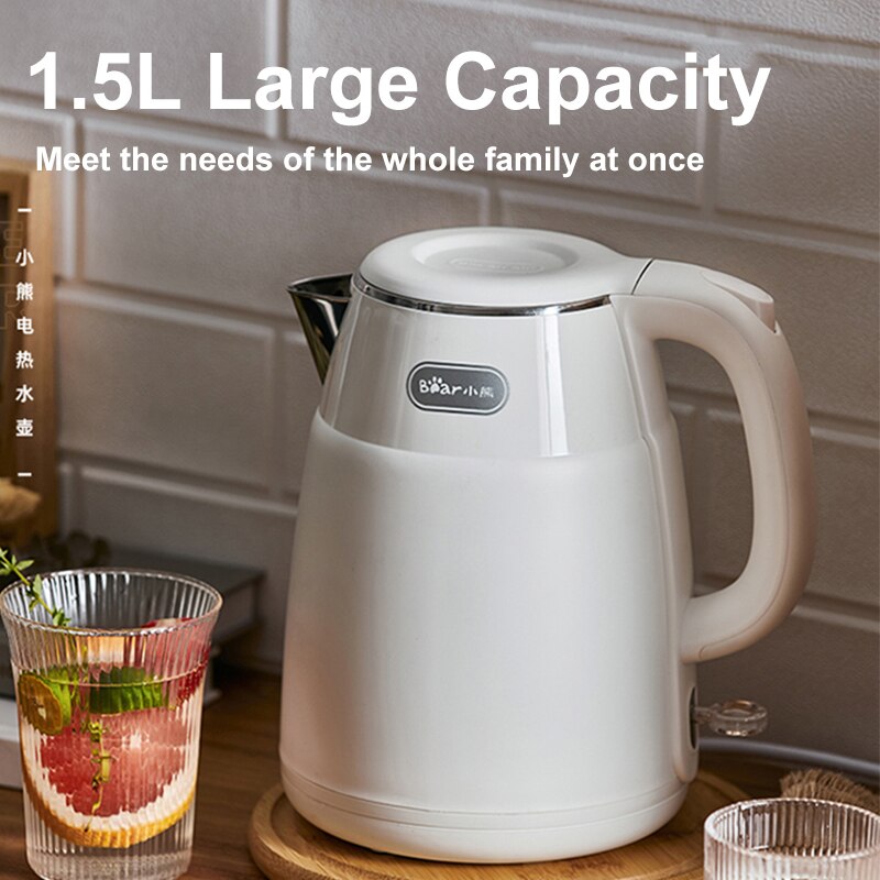 1.5L Electric Kettle 1500W Fast Boiling Water Auto... – Grandado