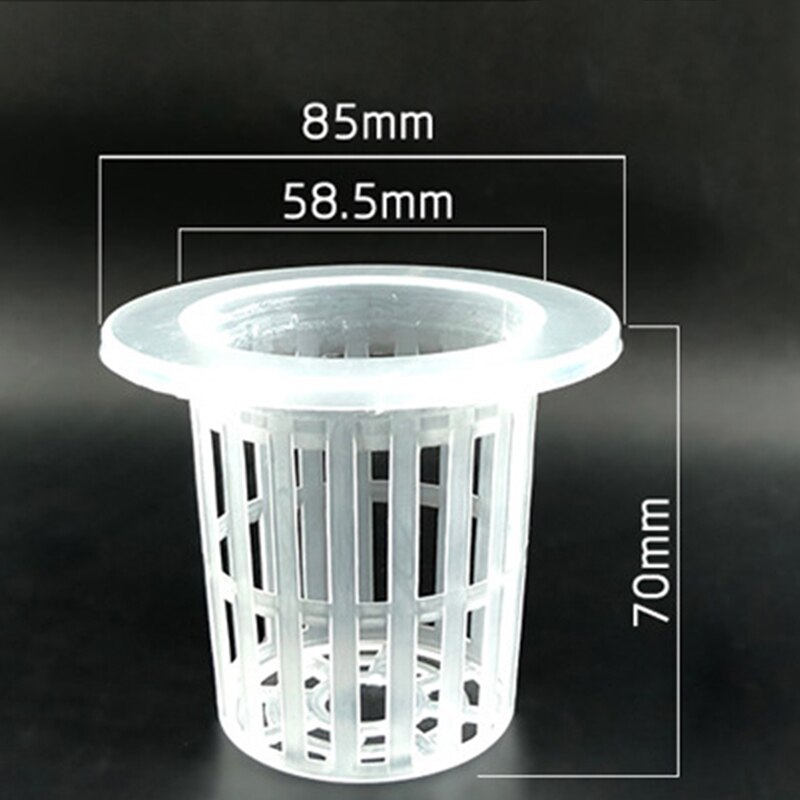 10 Pcs PVC Plastic Transparent Mesh Pot Garden Hyd... – Vicedeal