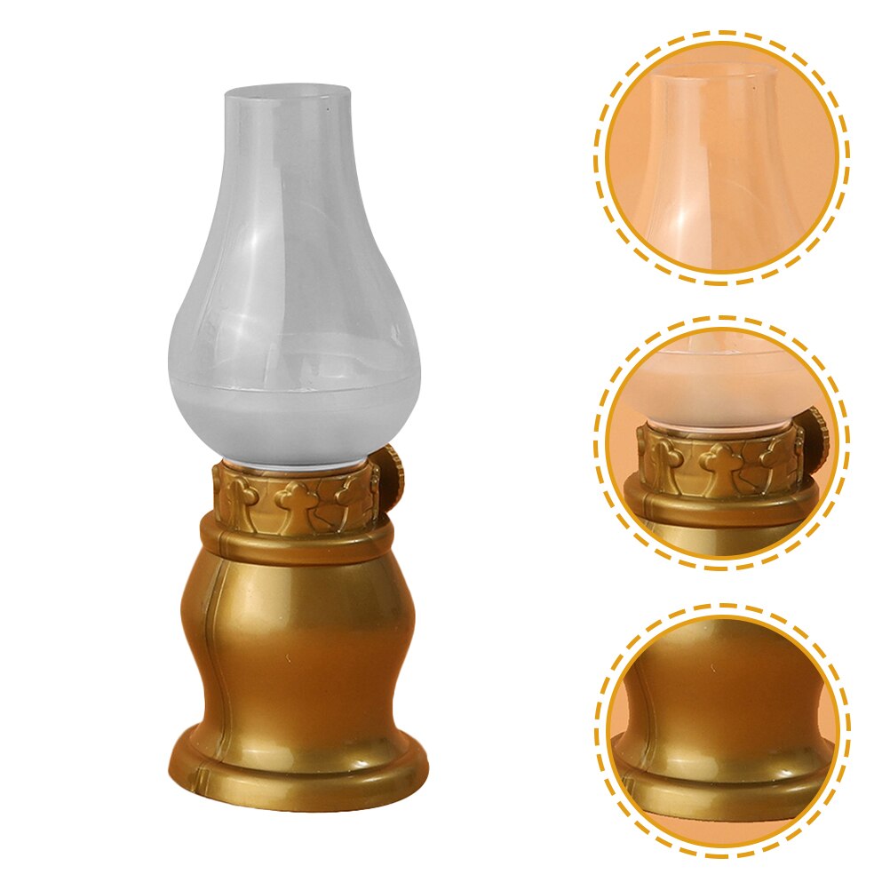 LED Oil Lamp Vintage Style Ramadan Decorative Lamp... – Grandado