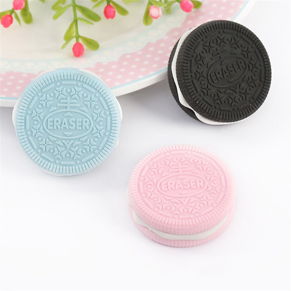 1PC Cute Eraser Chocolate Cake Sandwich Biscuit Co... – Grandado