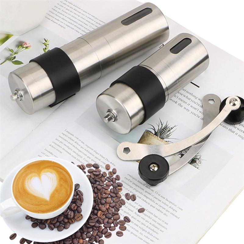 Handmatige koffiemolen met instelbare instelling d... – Vicedeal