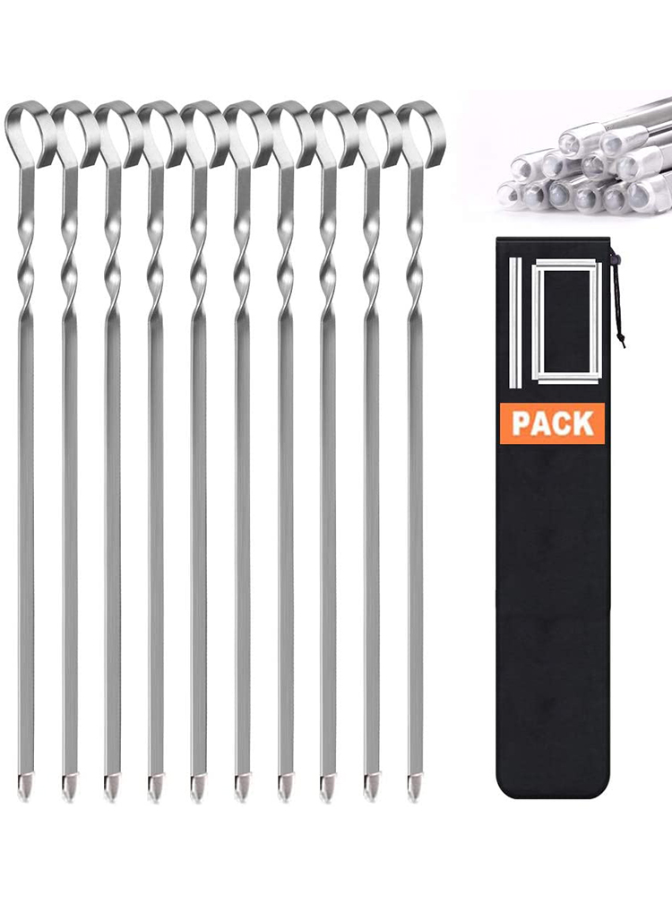 10 Stks/set Barbecue Vlees String Spiesjes Brokken... – Vicedeal