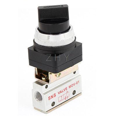 2 positie 3 Way Locking Knop Legering Air Pneumati... – Grandado