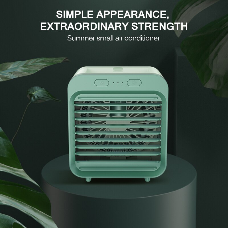 USB Rechargeable Water-Cooled Air Conditioner Desk... – Grandado