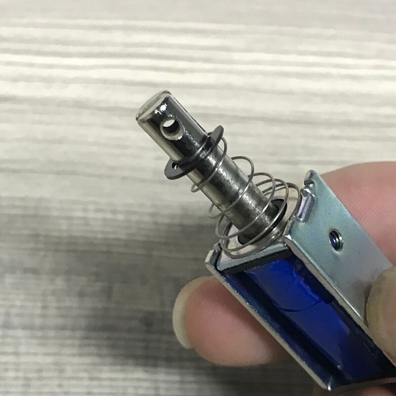 DC 12V/ 24V Solenoid Electromagnet 10mm Stroke Pus... – Vicedeal