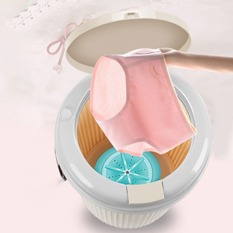 Mini Portable Automatic Washing Machine Rotating T... – Grandado