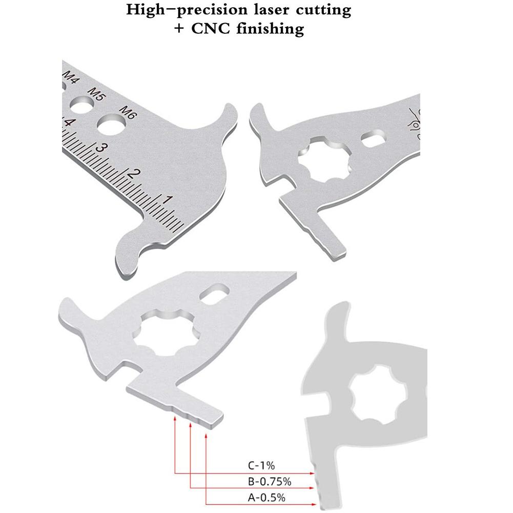 MTB Bike Chain Checker Wear Indicator Chain Checki... – Grandado