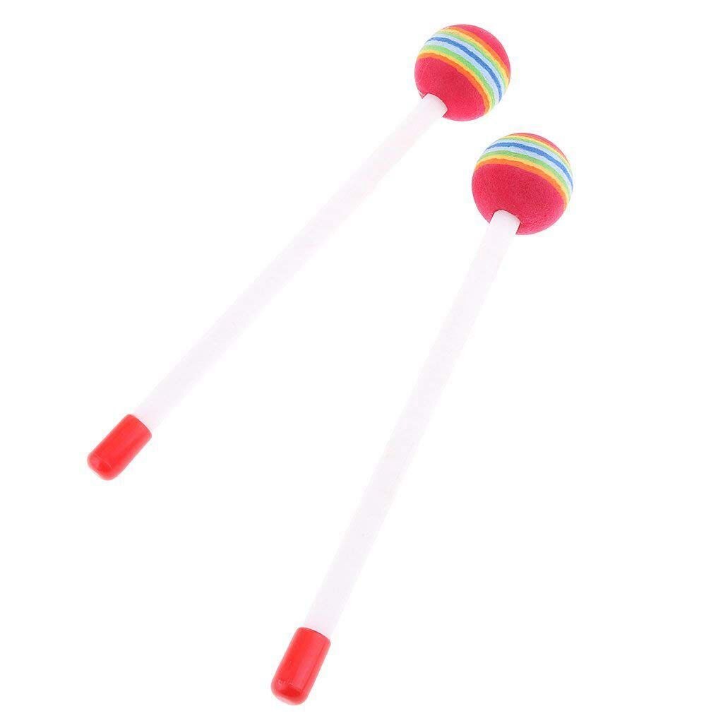 1 paar Drumstick Mallet Ronde Chip – Vicedeal