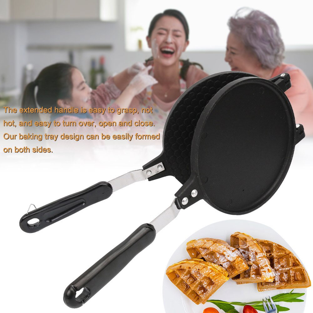 Gas Non Stick Eggs Roll Pancake Cone Double Side G... – Vicedeal