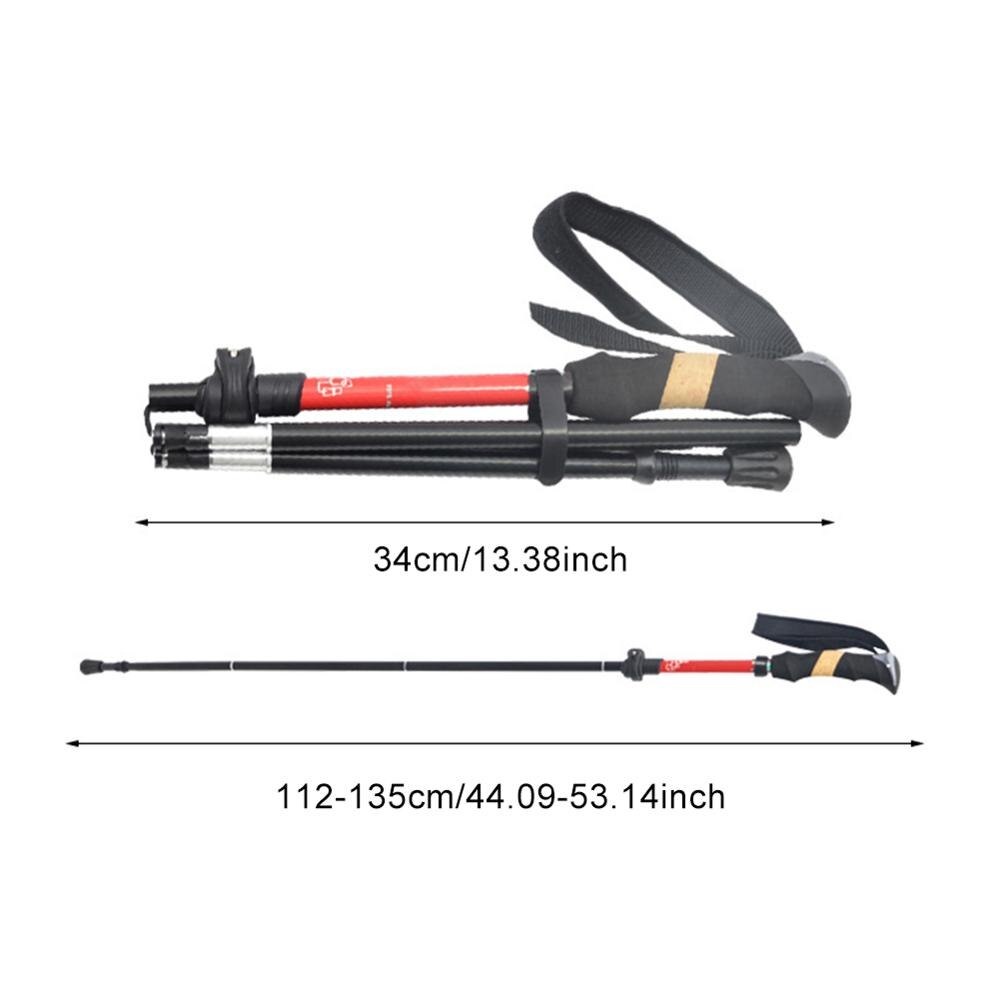Trekking Poles Ultralight Folding Aluminum Walking... – Grandado