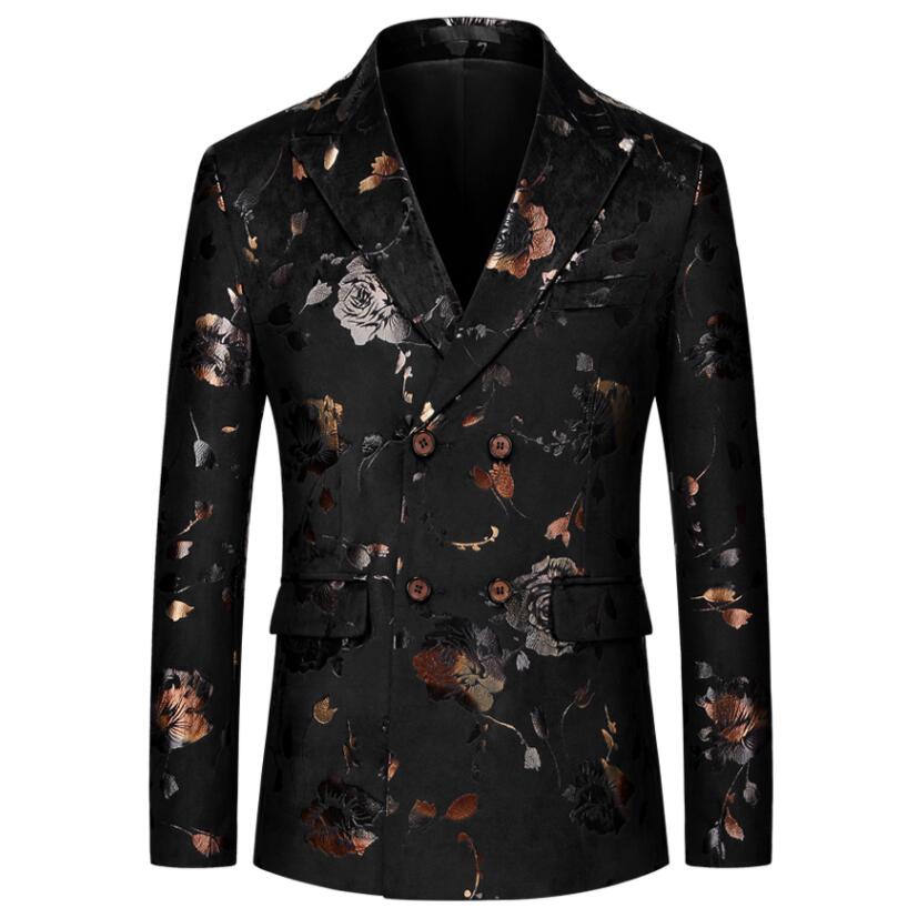 Double Breasted Suits For Men Veste Homme Luxe Gol... – Vicedeal