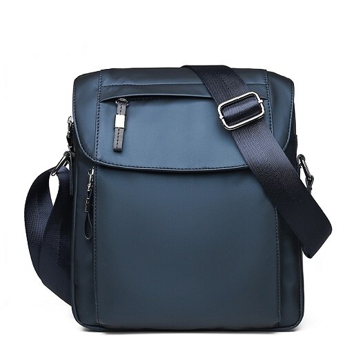 Solid Casual Messenger Bag For Men Waterproof Oxfo... – Grandado