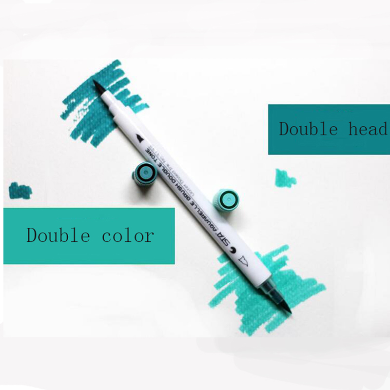 Premium 28 Colors 14Pcs Gradient Watercolor Art Ma... – Grandado