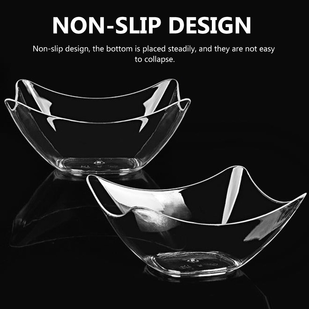 48Pcs Transparent Fruit Bowls Multi-function Ice C... – Vicedeal
